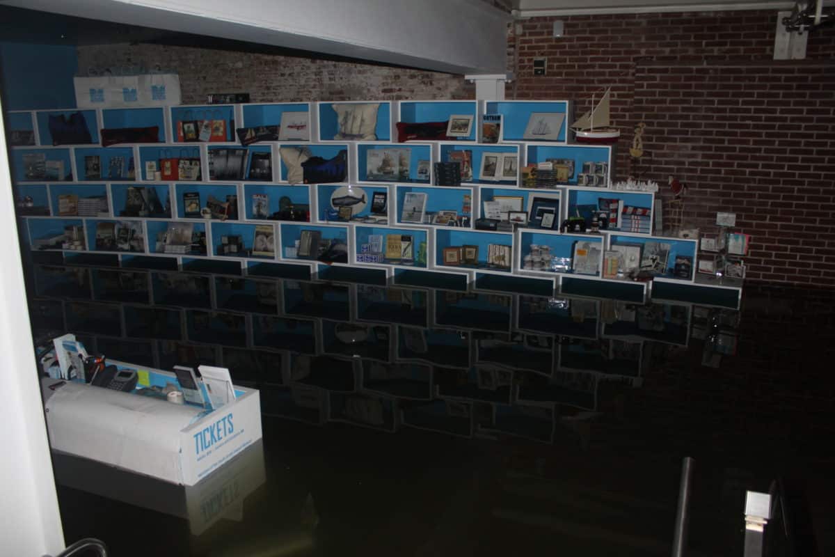 The Seaport During Superstorm Sandy - The Seaport