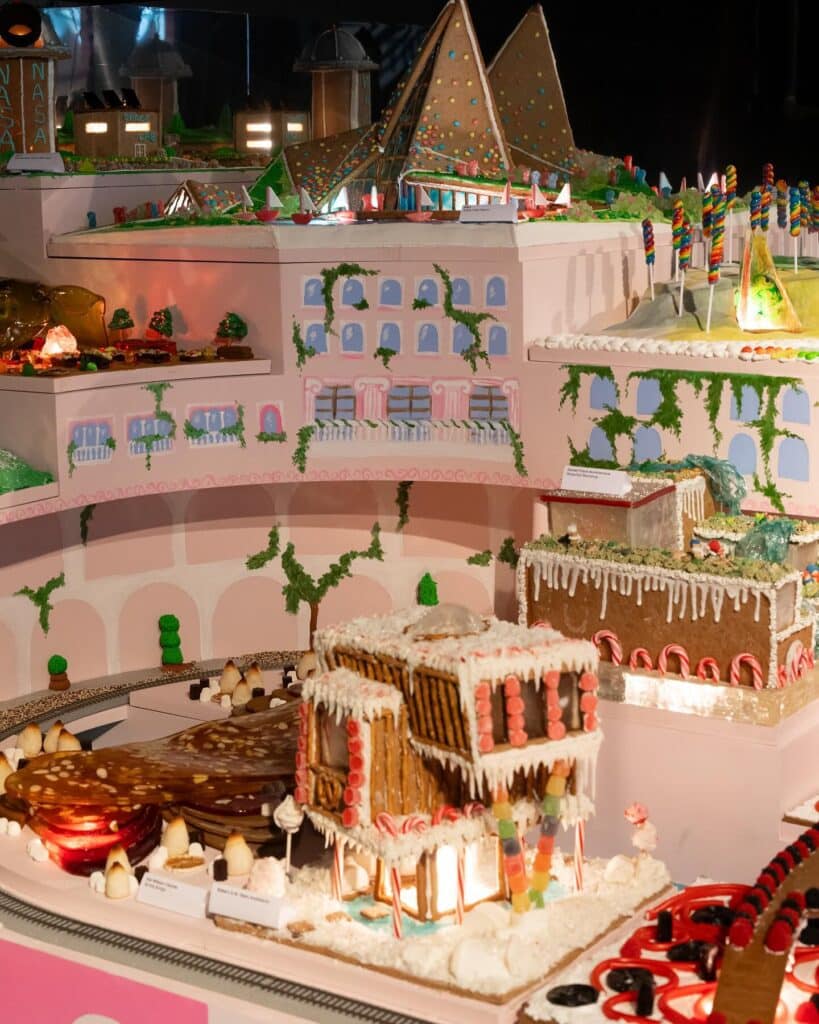Sweet scenes. Holiday treats. @thegingerbreadcity, a magical metropolis ...